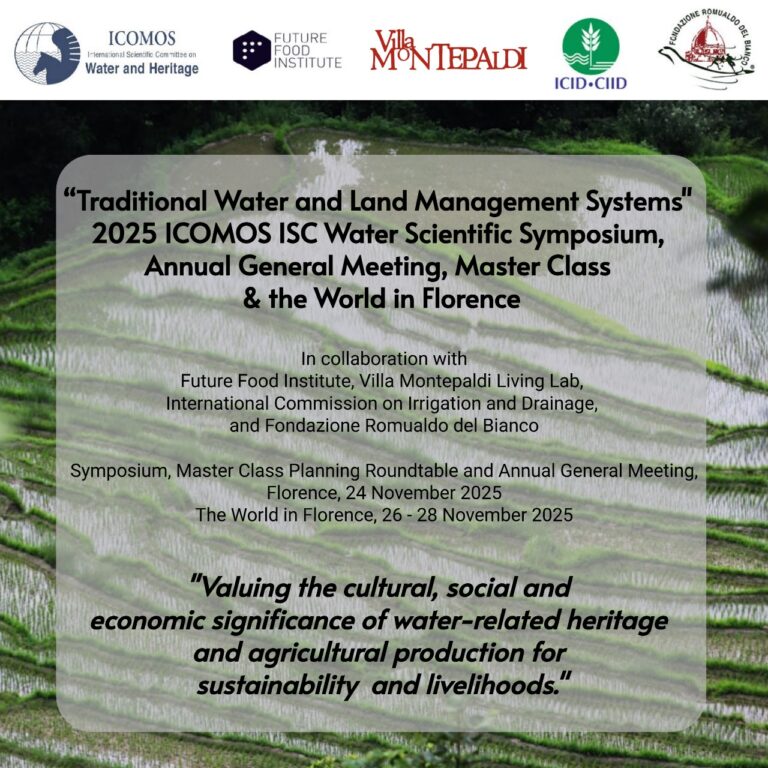 ICOMOS Water and Heritage News » ICOMOS Water and Heritage